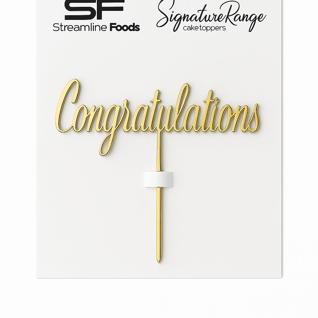 Congratulations Script Gold – Streamline Foods